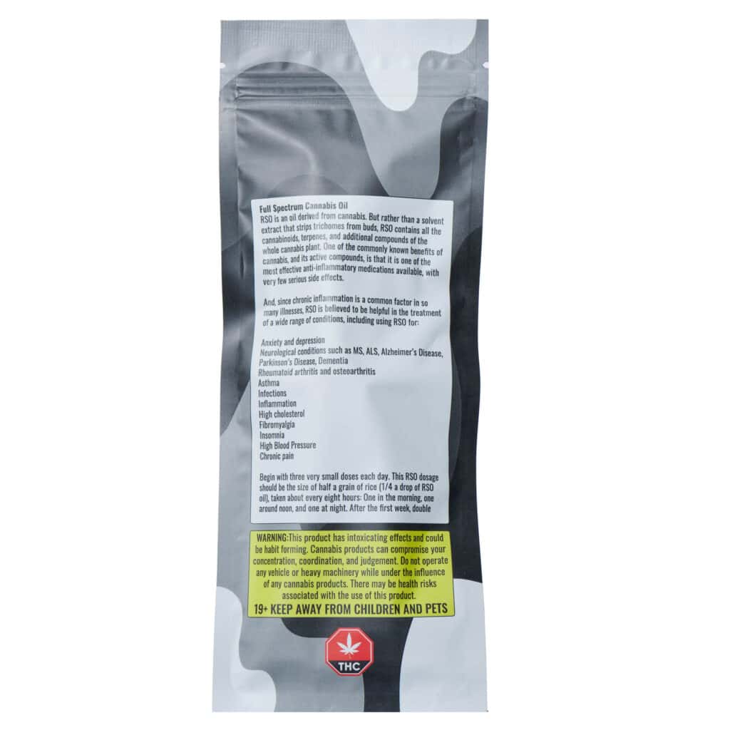 R.S.O (Rick Simpson Oil) – Harmonized Hemp