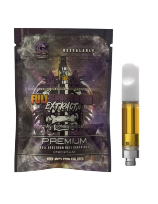 GREEN CASTLE FSE VAPE CART – Zkittlez – Harmonized Hemp